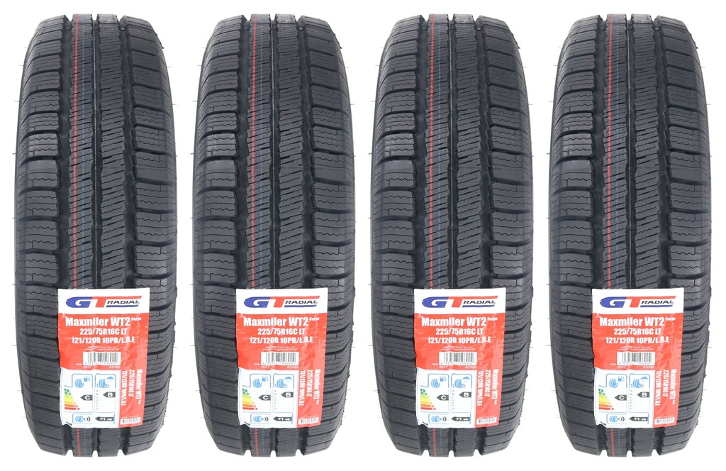 4x 225/75R16C GTRADIAL DOSTAWCZE NOWE OPONY ZIMOWE - 6971065612 - oficjalne archiwum Allegro