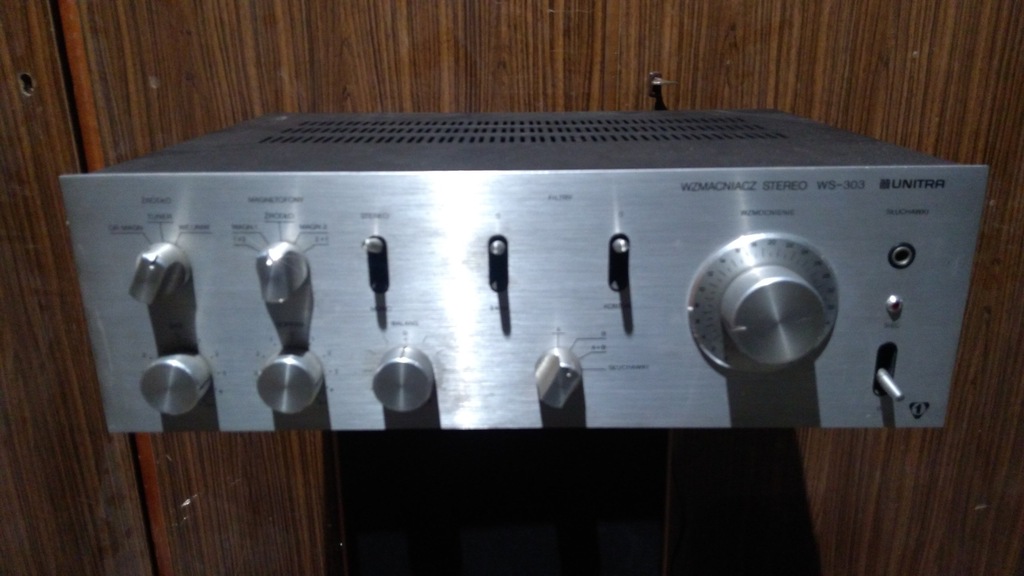 Wzmacniacz Stereo WS-303 Unitra - 7421611216 - oficjalne archiwum Allegro