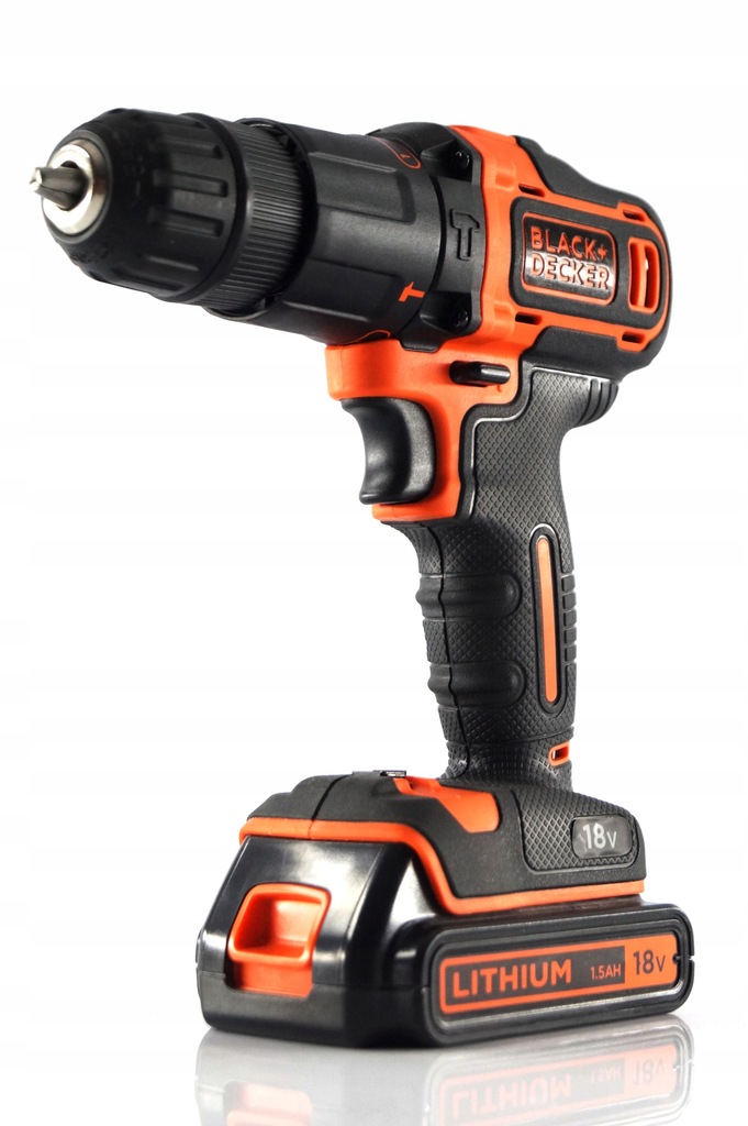 Wkrętarka BLACK+DECKER BCD700S 18V Udar 2x 1,5Ah - 7448300228 ...