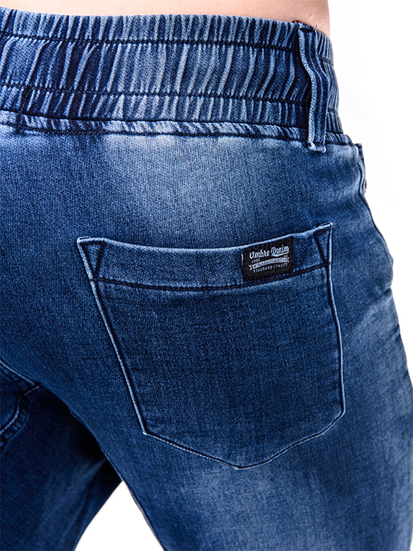 Jeansy jogger spodne jegger buggy P407 jeans XXL - 7436594695 ...