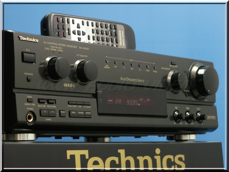 AMPLITUNER TECHNICS SA-AX530 JAK NOWY SKLEP 1650ZŁ - 7419356983 - oficjalne archiwum Allegro