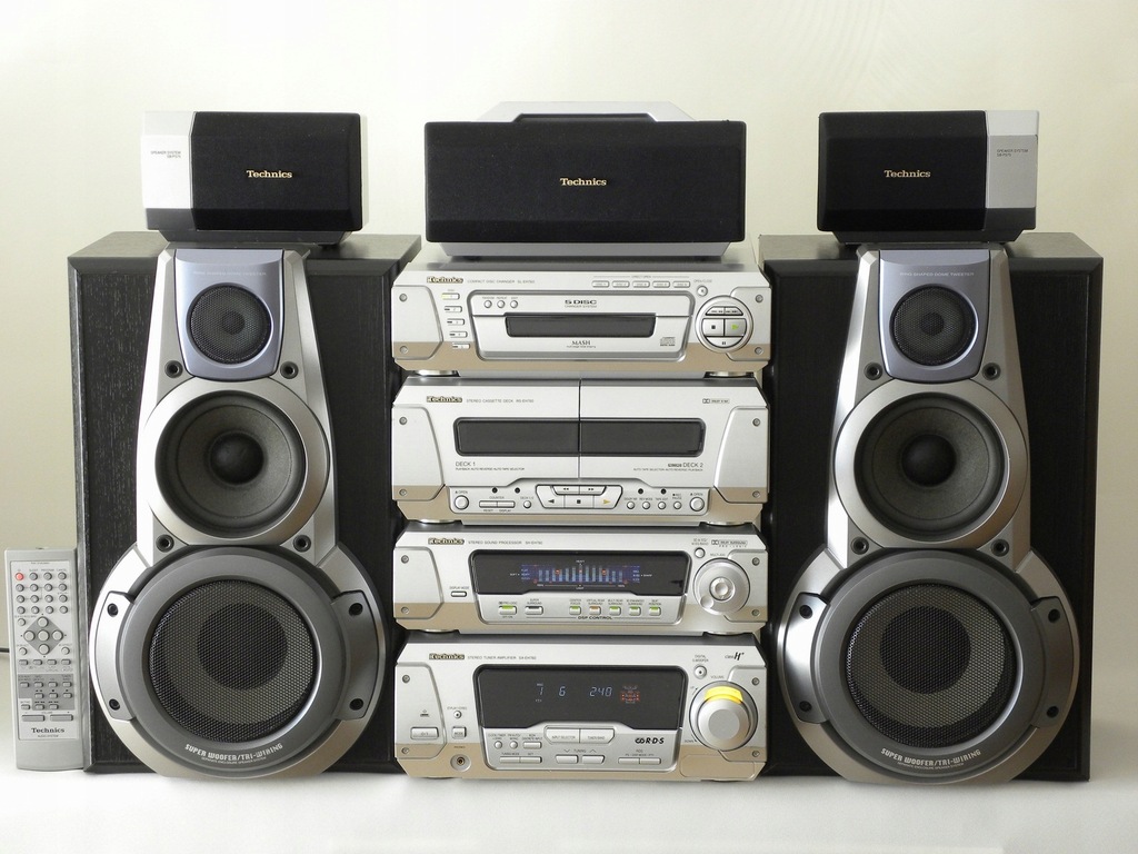 TECHNICS SC-EH760 - piękna i mocna wieża / KOMPLET - 7680580982 ...
