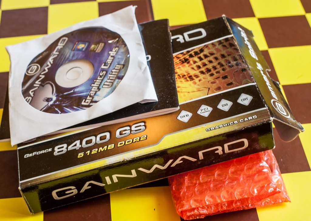 Karta graf. GeForce GF8400GS 512M DDR2 64B CRT DVI - 7152400334 ...