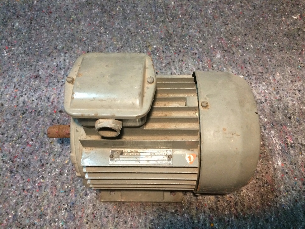 Silnik elektryczny 0,8kW, 1400 obr/min, oś18mm - 7757040143 - oficjalne archiwum Allegro