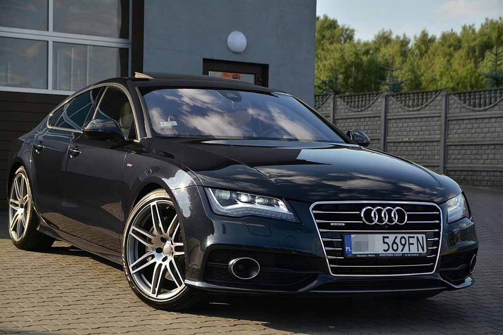 AUDI A7 C7 313KM_BANAN_ MASAŻE_SERWIS_1w_IDEAŁ_FUL - 7508858293 - oficjalne archiwum Allegro