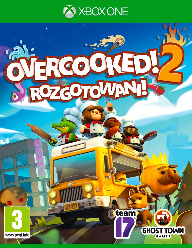 OVERCOOKED 2 ROZGOTOWANI PL XBOX ONE - 7508026656 - oficjalne archiwum ...