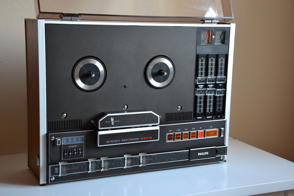 Magnetofon szpulowy Philips N4510 uszkodzony - 7195918596 - oficjalne ...