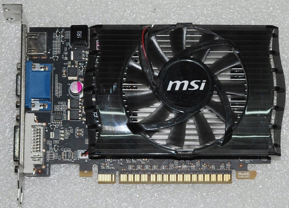 MSI GeForce GT 630 4GB 128bit HDMI VGA DVI GDDR3 - 7681192624 ...