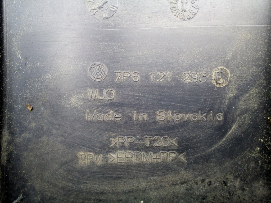 Kierownica powietrza do Touareg 7p nr 7p6121293E - 7341045502 ...