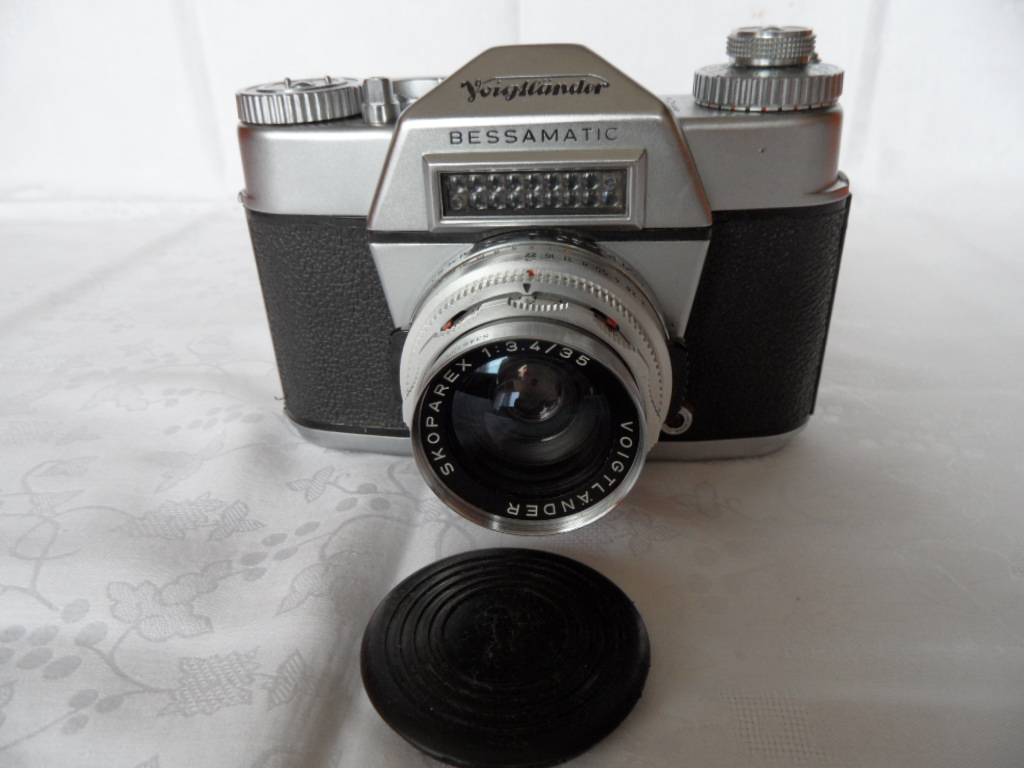 SKOPAREX 1:3,4/35 + VOIGTLANDER BESSAMATIC - 7207961904 - oficjalne archiwum Allegro