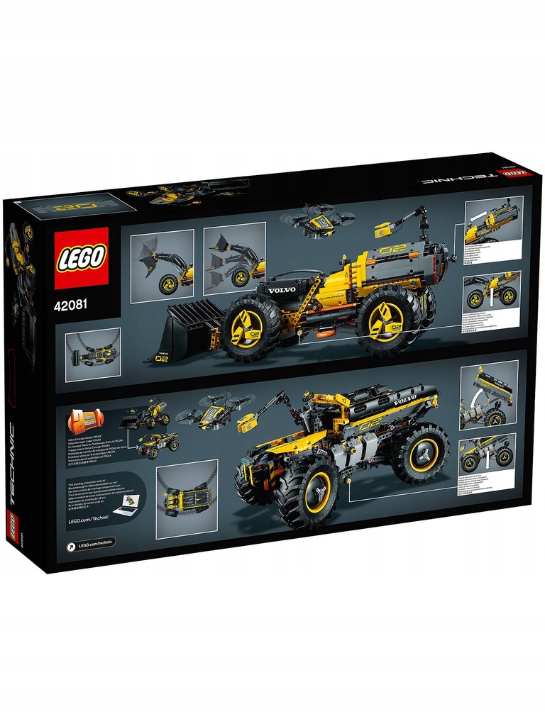 LEGO TECHNIC 42081 Volvo ładowarka kołowa ZEUX - 7707755209 - oficjalne ...