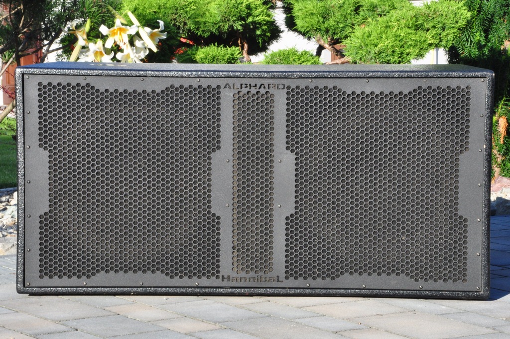 Subwoofer, Basy ALPHARD HANNIBAL 18SL2 2x18" - 6914055263 - oficjalne ...