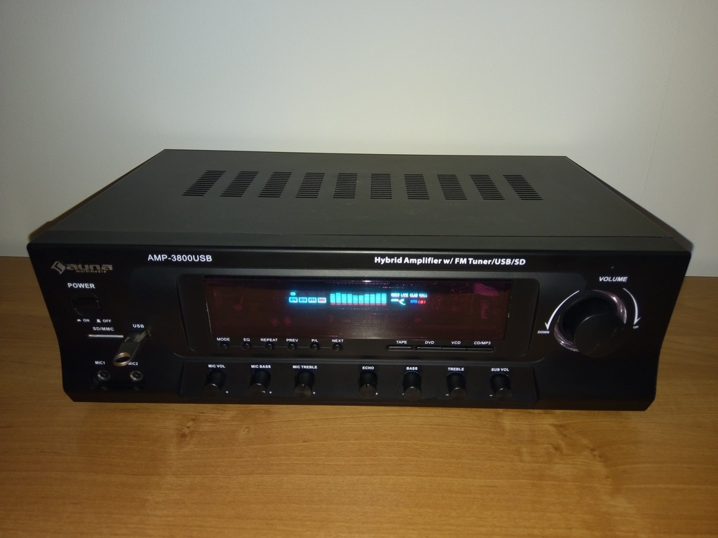 AUNA AMP-3800 USB amplituner wzmacniacz 5 kanałów - 7085338053 ...