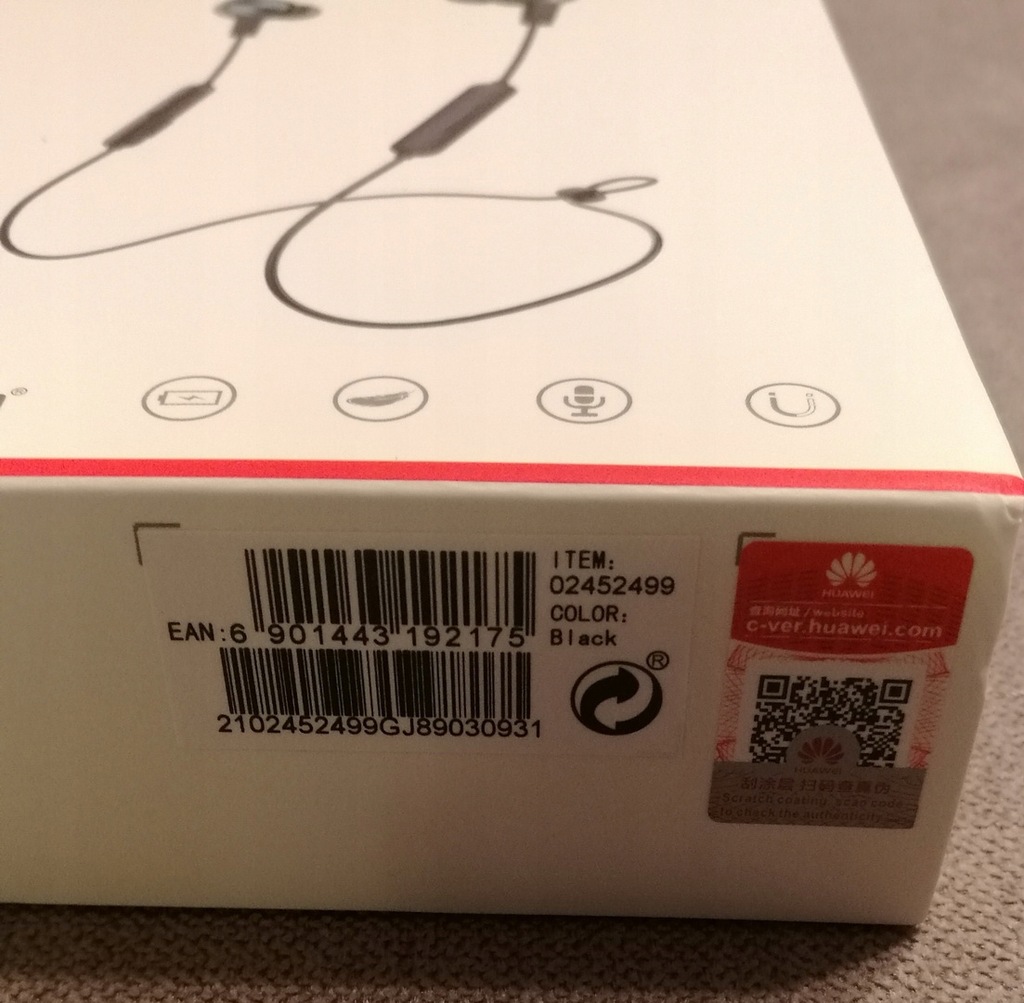 Słuchawki Bluetooth HUAWEI AM61 CZARNE Łódź - 7751124217 - oficjalne ...