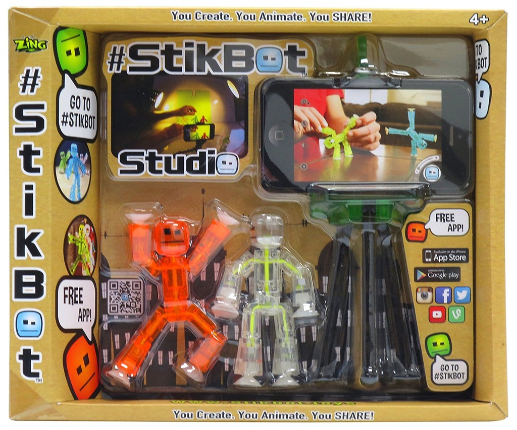 STIKBOT STUDIO ZESTAW SET ORANGE/WHITE/CLEAR - 7232663720 - oficjalne ...