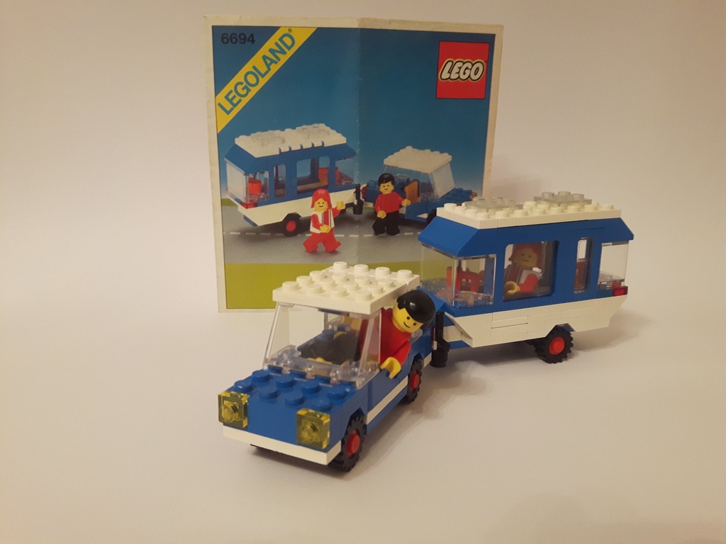 LEGO 6694 Car with Camper Instrukcja UNIKAT! - 7214006109 - oficjalne ...