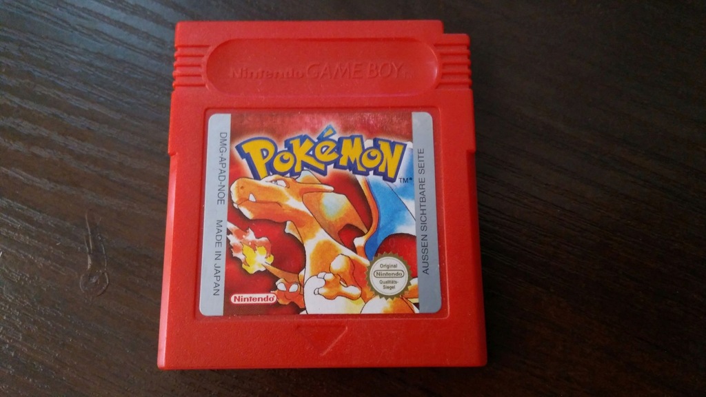 Pokemon Red Game Boy - 7472776341 - oficjalne archiwum Allegro
