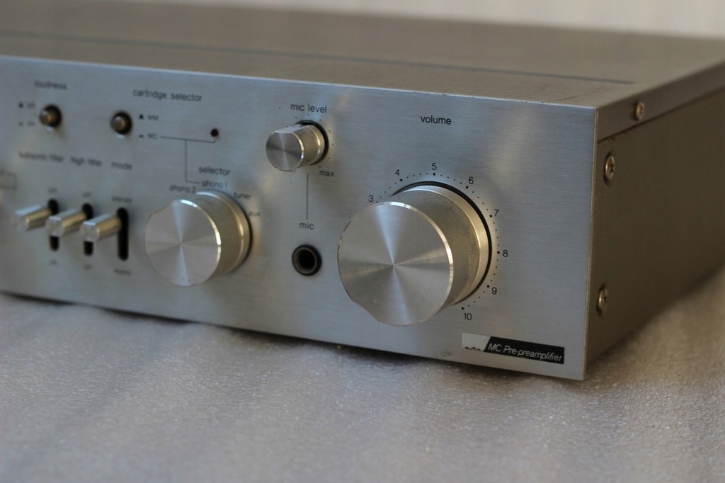 PRZEDWZMACNIACZ TECHNICS SU-9011 MADE IN JAPAN - 7724852494 - oficjalne archiwum Allegro