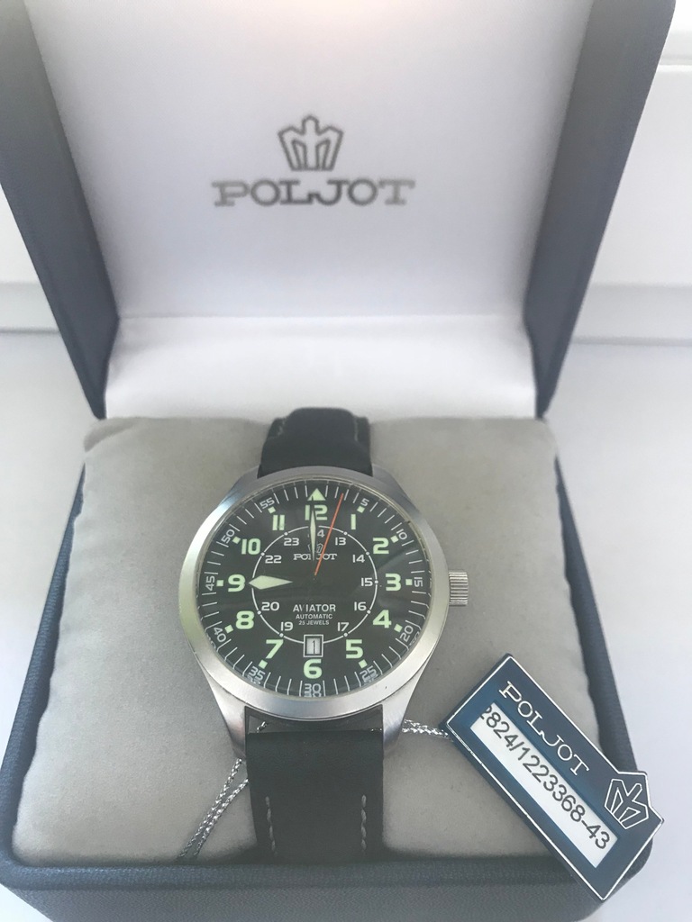 Zegarek POLJOT AVIATOR PILOT - ETA 2824-2 - OKAZJA - 7361098587 ...