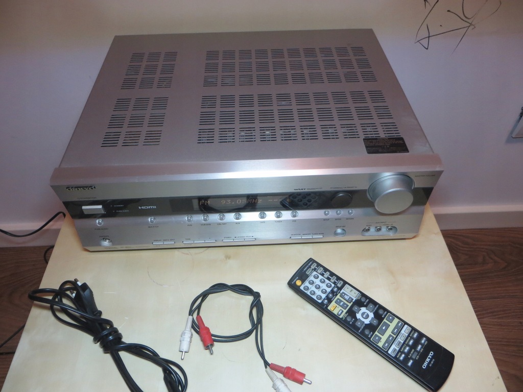 POTĘŻNY amplituner KINO ONKYO HT-R508 okazja 560W - 7724177254 - oficjalne archiwum Allegro