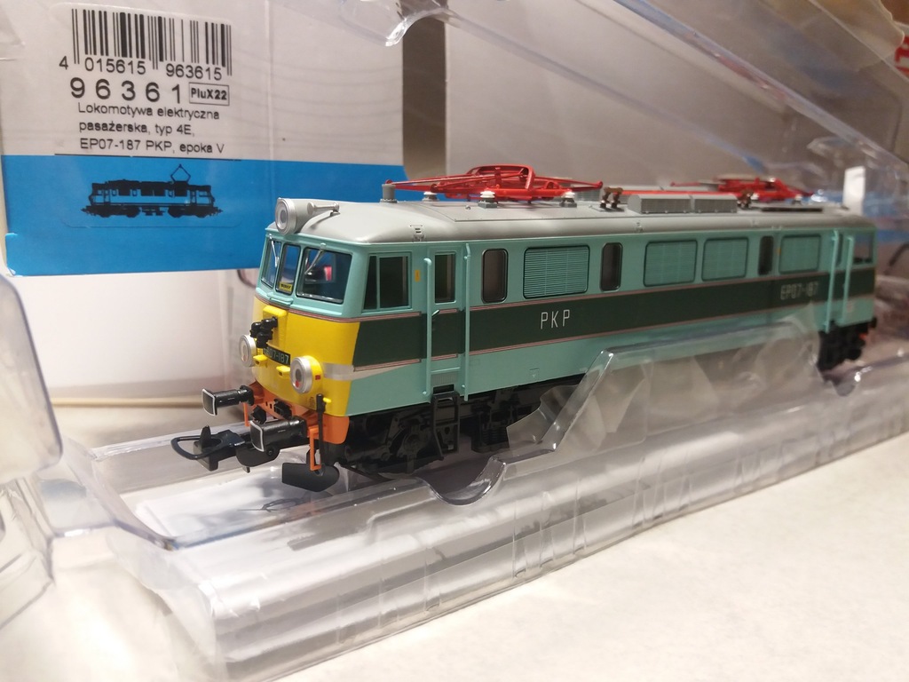 Piko 1:87 Lokomotywa EU07-187 ( nowa ) 96361 - 7405739784 - oficjalne archiwum Allegro