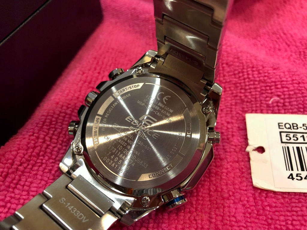 CASIO EDIFICE EQB-501XDB-1AER IDEAŁ GWAR. 29 M-CY - 7452518043 ... CASIO EDIFICE EQB-501XDB-1AER IDEAŁ GWAR. 29 M-CY - 7452518043 ...
