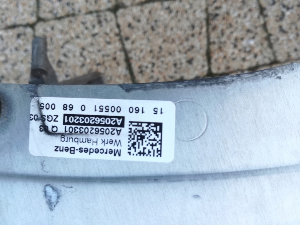 MERCEDES C KLASA W205 PAS GÓRNY A2056203201 - 7469991780 - oficjalne ...