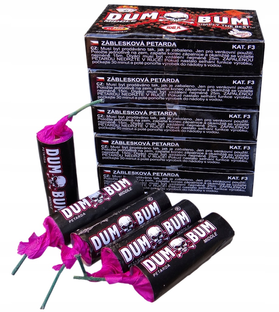 KLASEK P6AB13 PETARDY DUMBUM MIDDLE 120dB - 5op - 7596201790 ... KLASEK P6AB13 PETARDY DUMBUM MIDDLE 120dB - 5op - 7596201790 ...