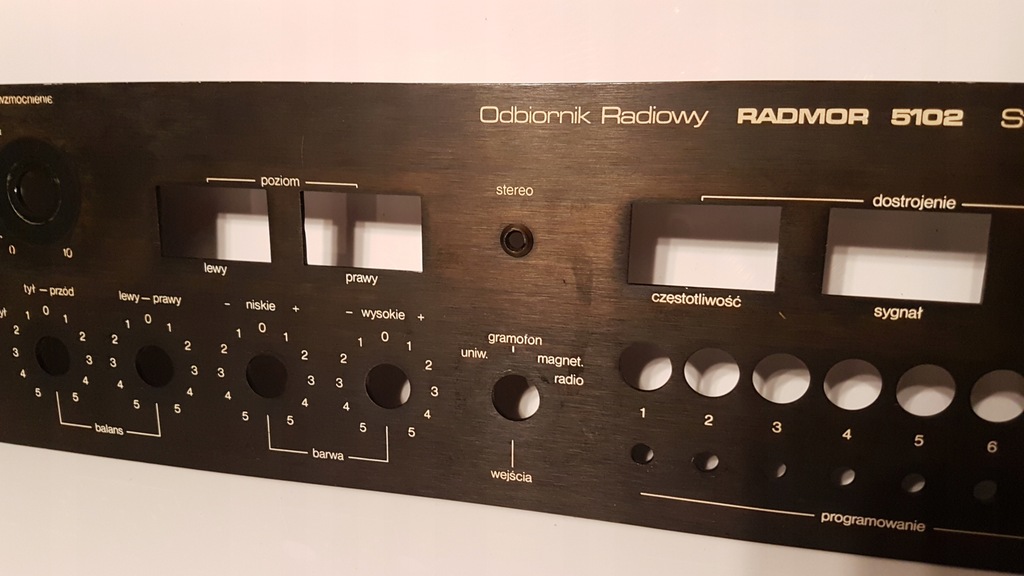 Radmor 5102 panel przedni lekko wyblakły - 7665136932 - oficjalne ...