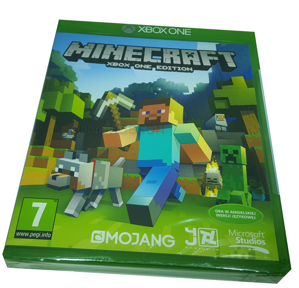 MINECRAFT XBOX ONE NOWY XONE WARSZAWA ROBSON - 7101815650 - oficjalne ...