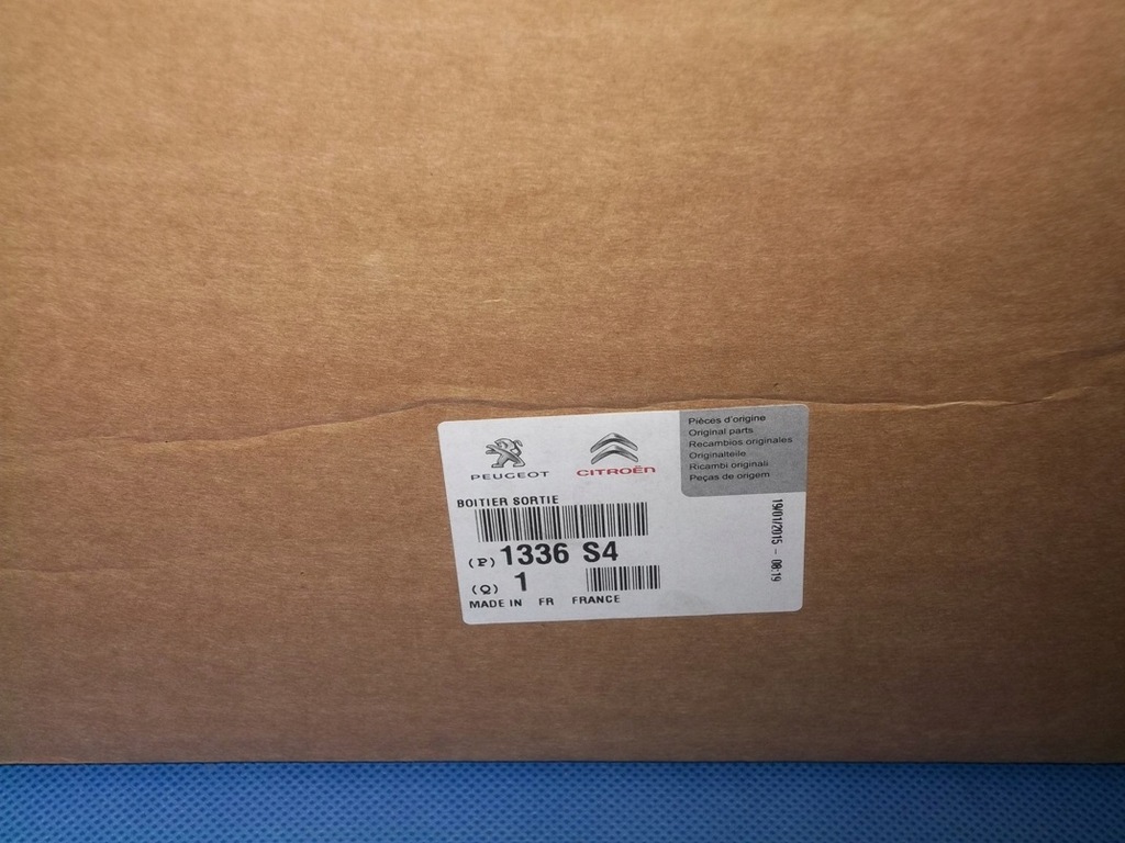 OBUDOWA TERMOSTATU CITROEN C4 C5 2.0HDI 1336.S4 - 7695184510 ...