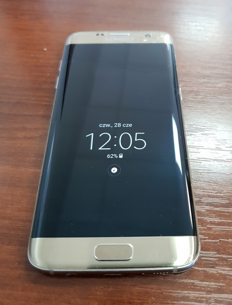 Samsung Galaxy S7 Edge SM-G935F złoty stan dobry - 7428902669 ...
