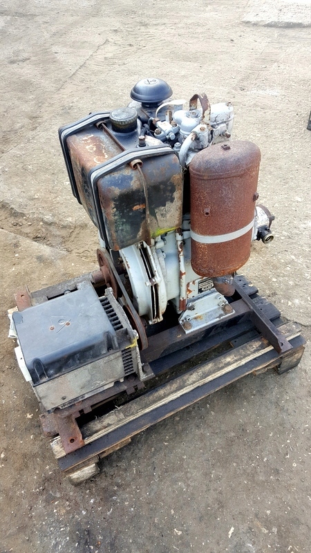 Silnik HATZ diesel E780 9KM + pompa + generator - 7543794431 ...