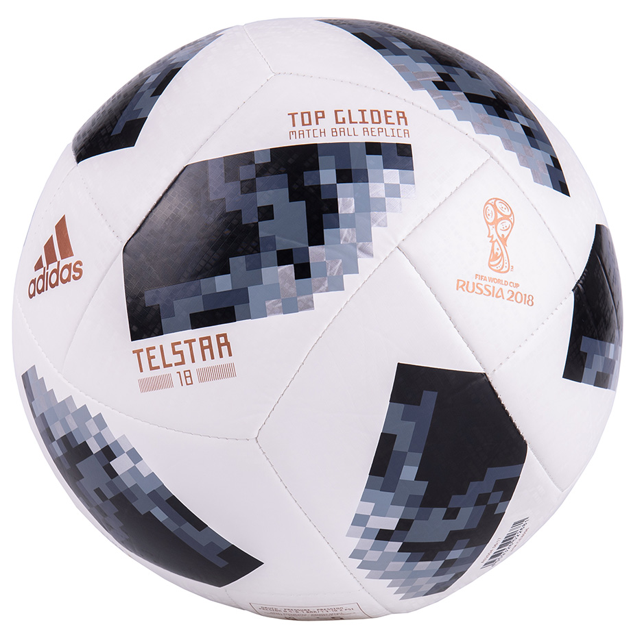 ADIDAS PIŁKA TELSTAR MŚ ROSJA 2018 r 5 TOP GLIDER - 7041338244 ...