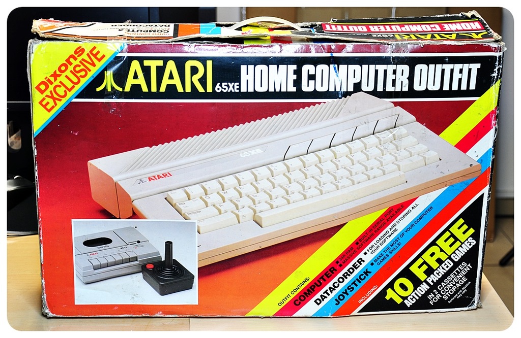 ATARI 65XE HOME COMPUTER OUTFIT by DIXONS BOX - 7369316911 - oficjalne ...