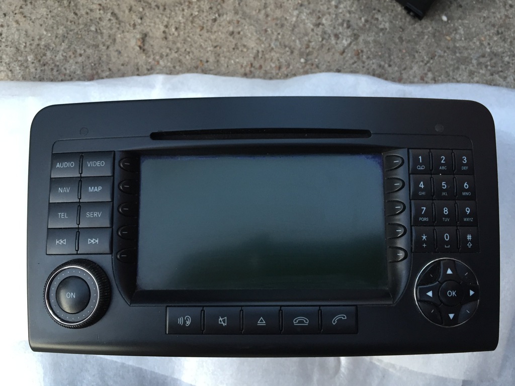 MERCEDES ML W164 NAWI COMAND A1648202279 IDEALNA - 7384923953 ...