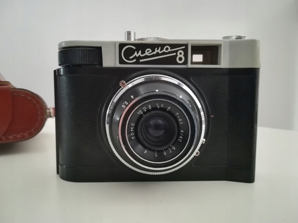 Aparat Smiena 8 Vintage z futerałem CMEHA Smena - 7469074252 ...
