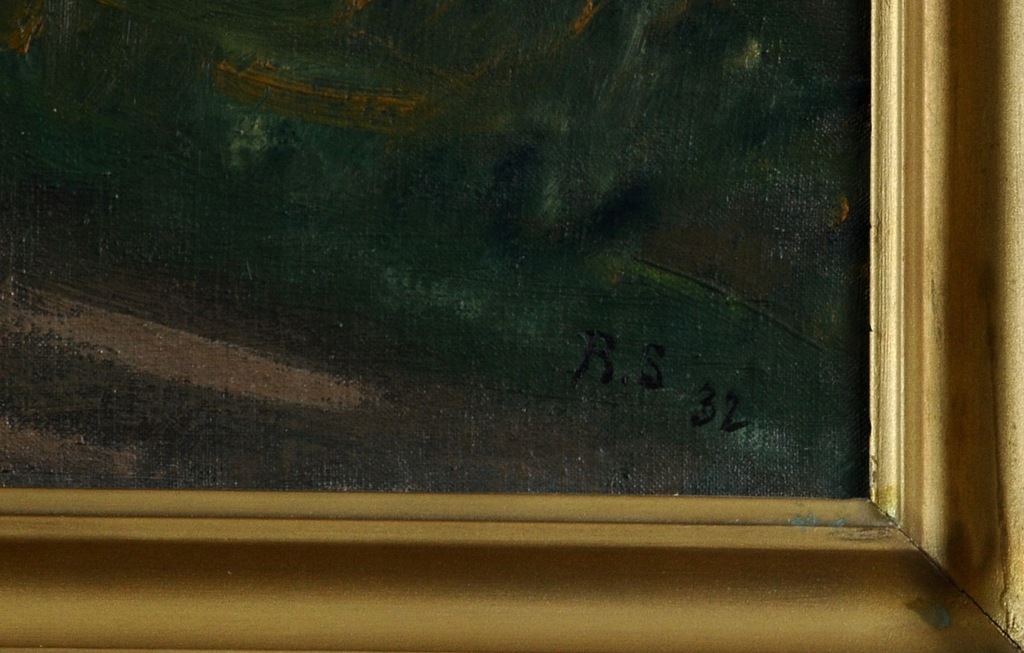 ROBERT STEINBACH - PIĘKNY OGROMNY OBRAZ 1932 ROK ! - 7736838081 ... ROBERT STEINBACH - PIĘKNY OGROMNY OBRAZ 1932 ROK ! - 7736838081 ...