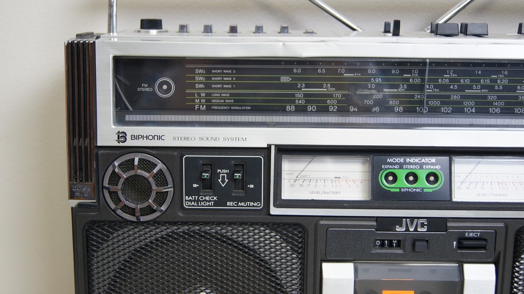 Duży Radiomagnetofon JVC Biphonic RC-838L JAPAN!!! - 7115969550 ...